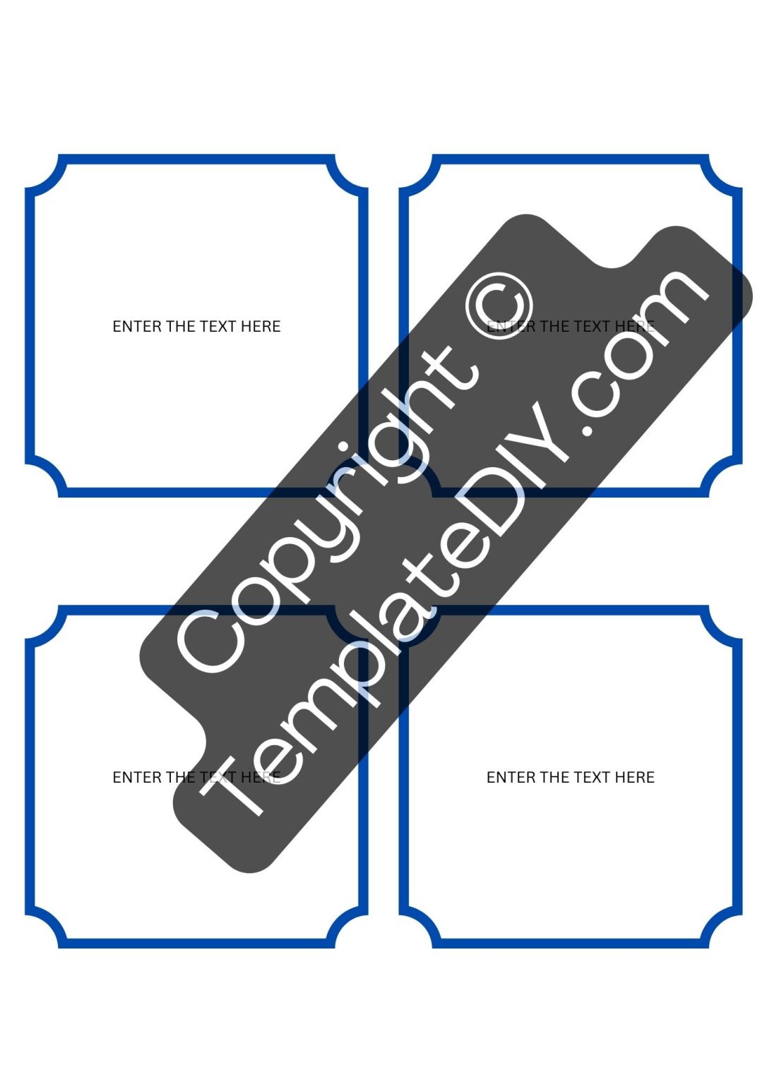 Task Card Template Printable PDF, Word [Editable]