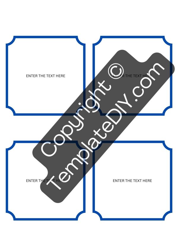 Task Card Template Printable PDF, Word [Editable]