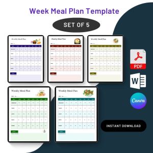 Daily Task Planner Template Printable in PDF & Word