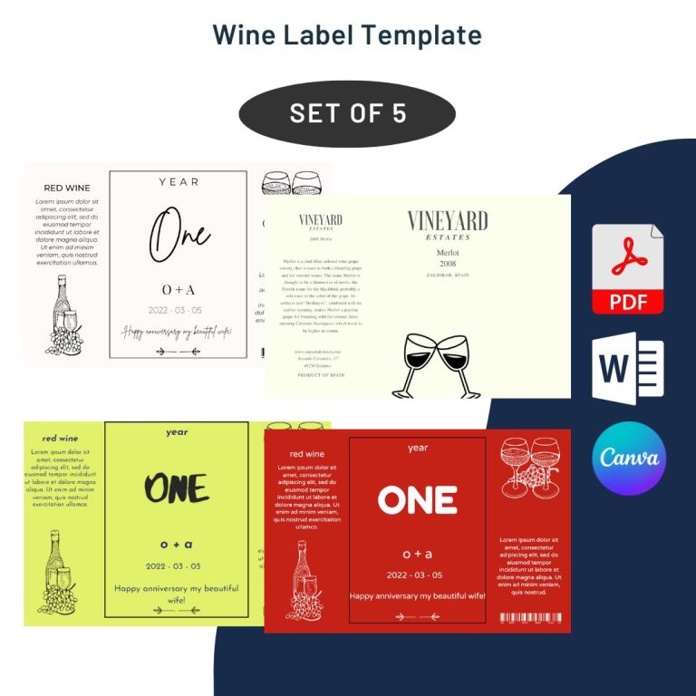 Uline Label Template – Download Printable PDF & Word