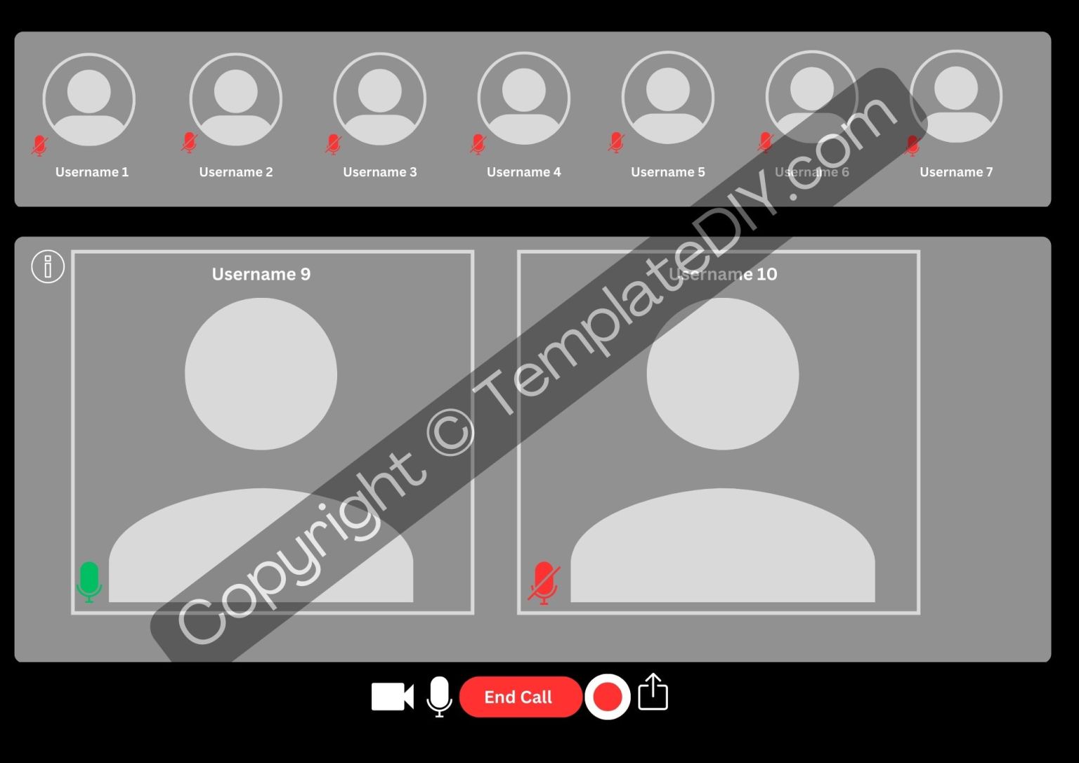 Zoom Meeting Templates Printable PDF, Word [Editable]