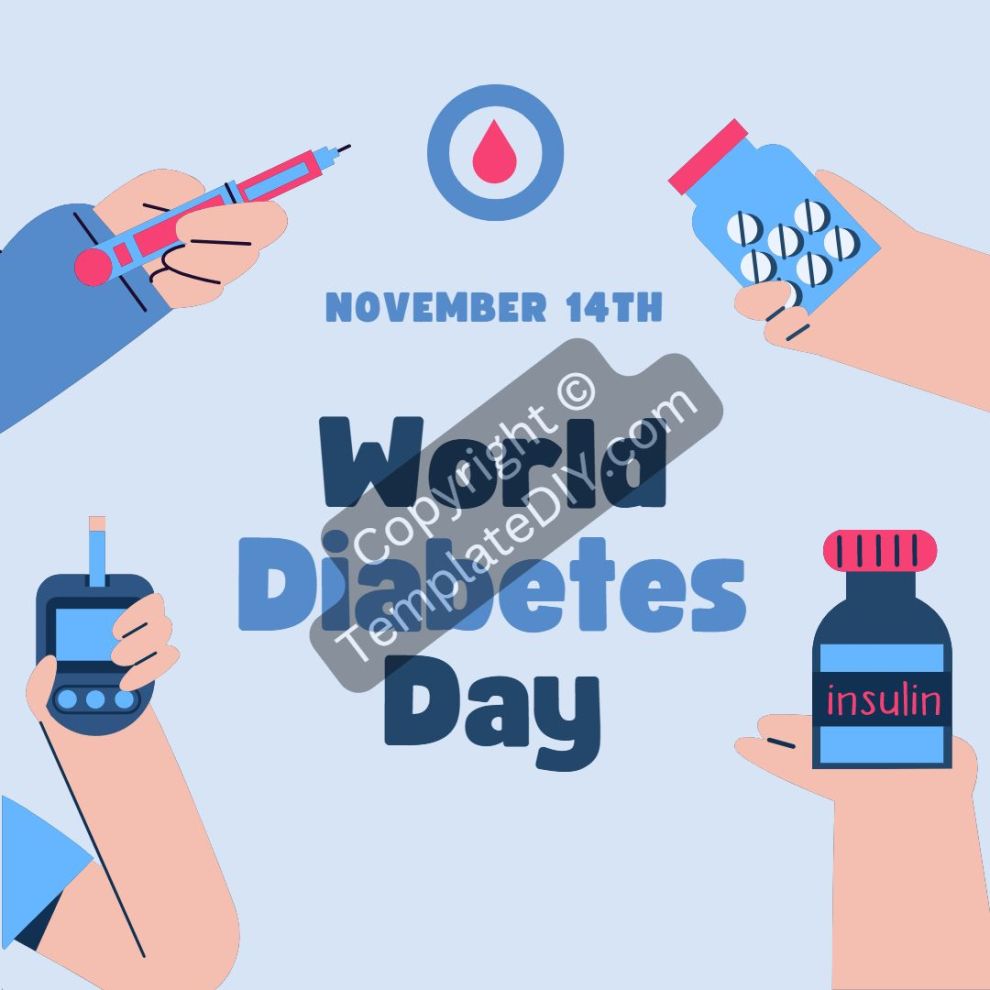 Diabetes Pamphlet Template Printable PDF, Word [Editable]