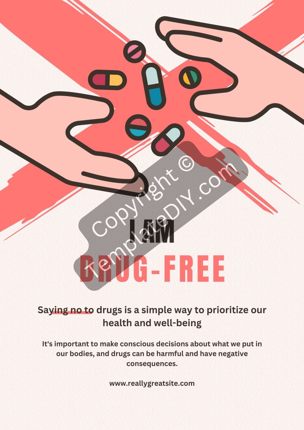 Drug Pamphlet Template Printable PDF, Word [Editable]