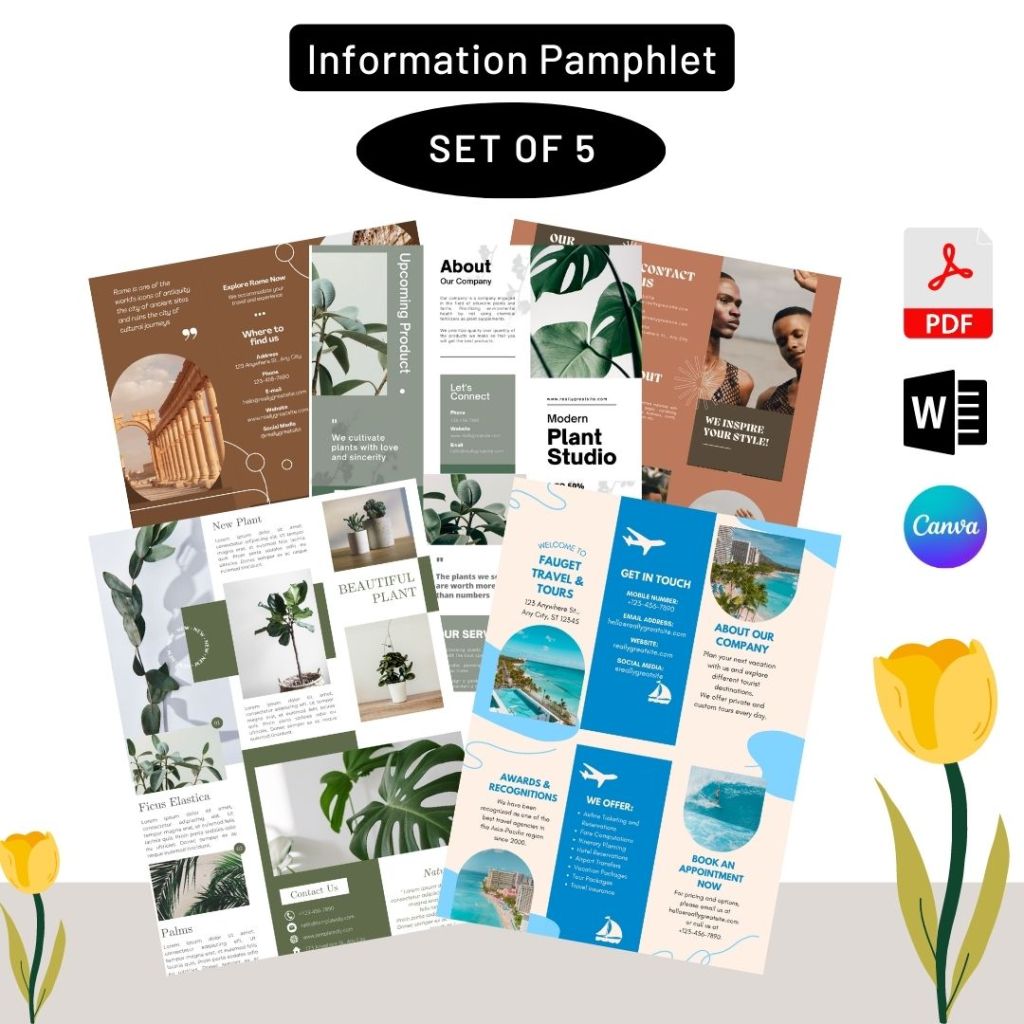 Concert Poster Template Printable PDF, Word [Editable]