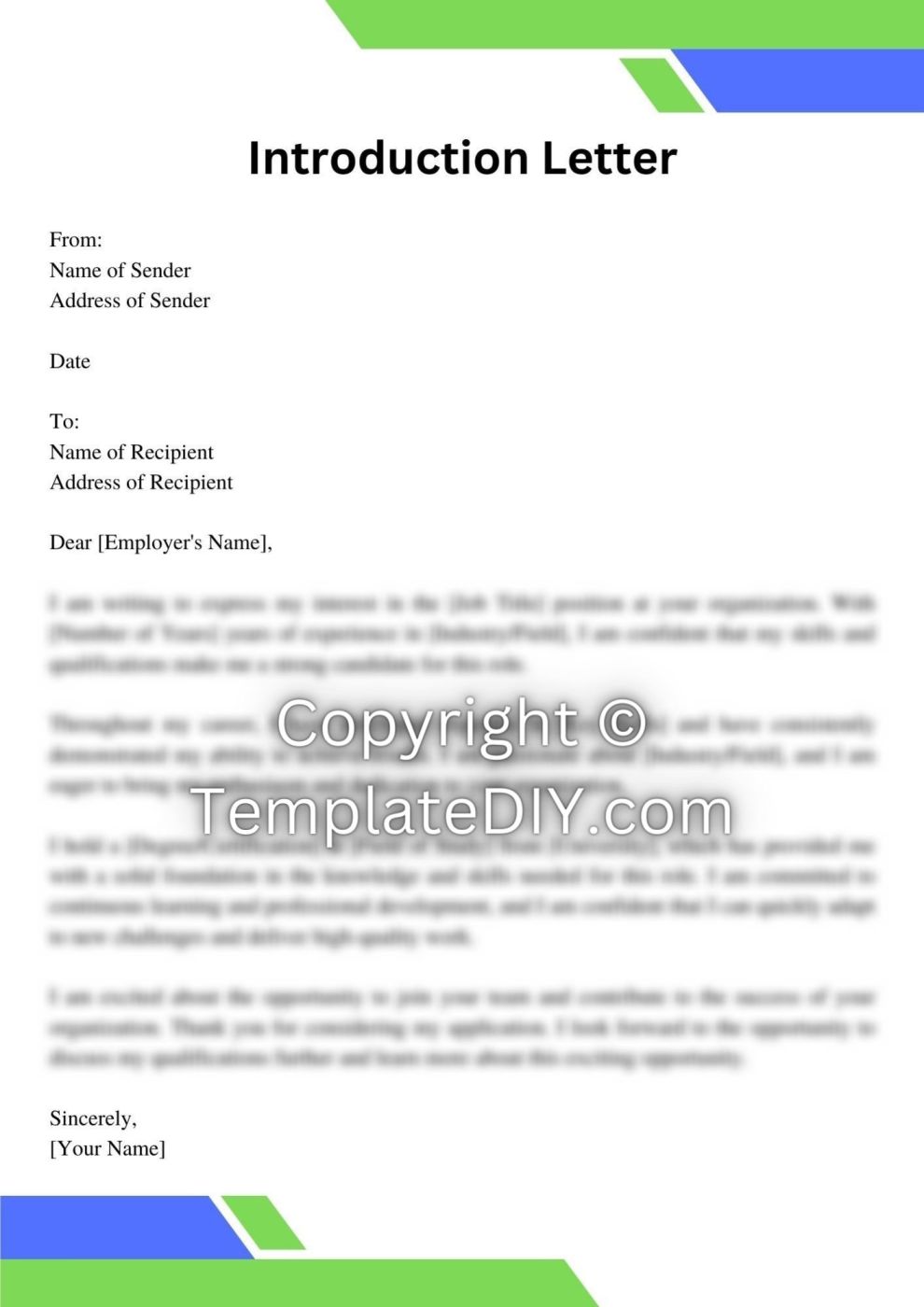 Introduction Letter to Employees Sample with Examples