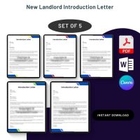 New Landlord Introduction Letter Sample with Examples