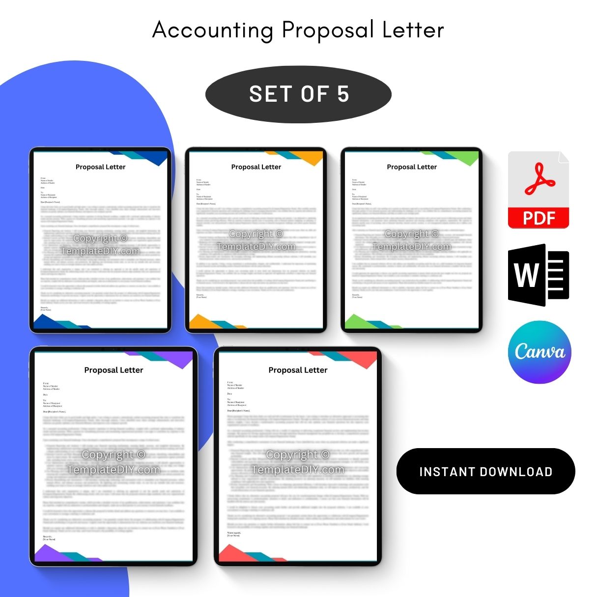 Accounting Proposal Letter Sample with Examples [Word]