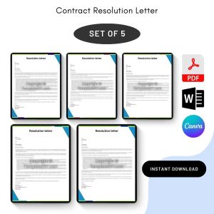 Trust Resolution Letter Sample with Examples [Word]