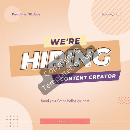 Job Posting Templates Printable PDF, Word [Editable]