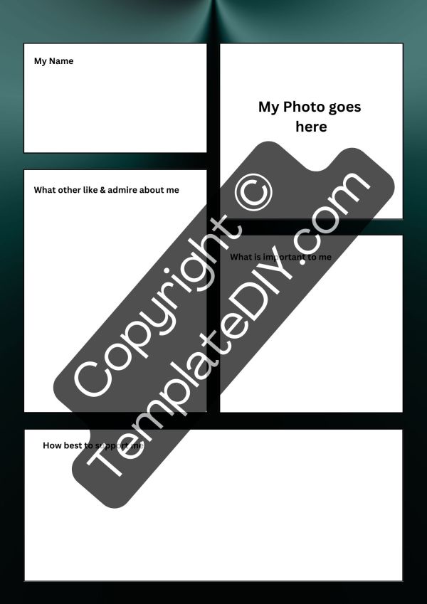 One Page Profile Template Printable PDF, Word [Editable]
