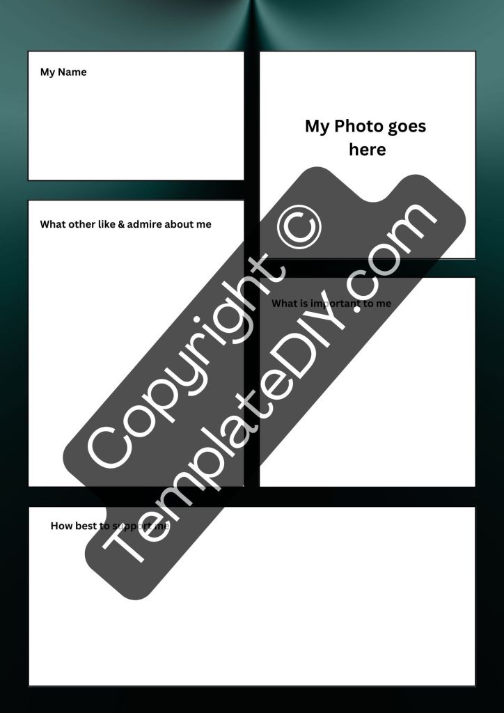 One Page Profile Template Printable PDF, Word [Editable]
