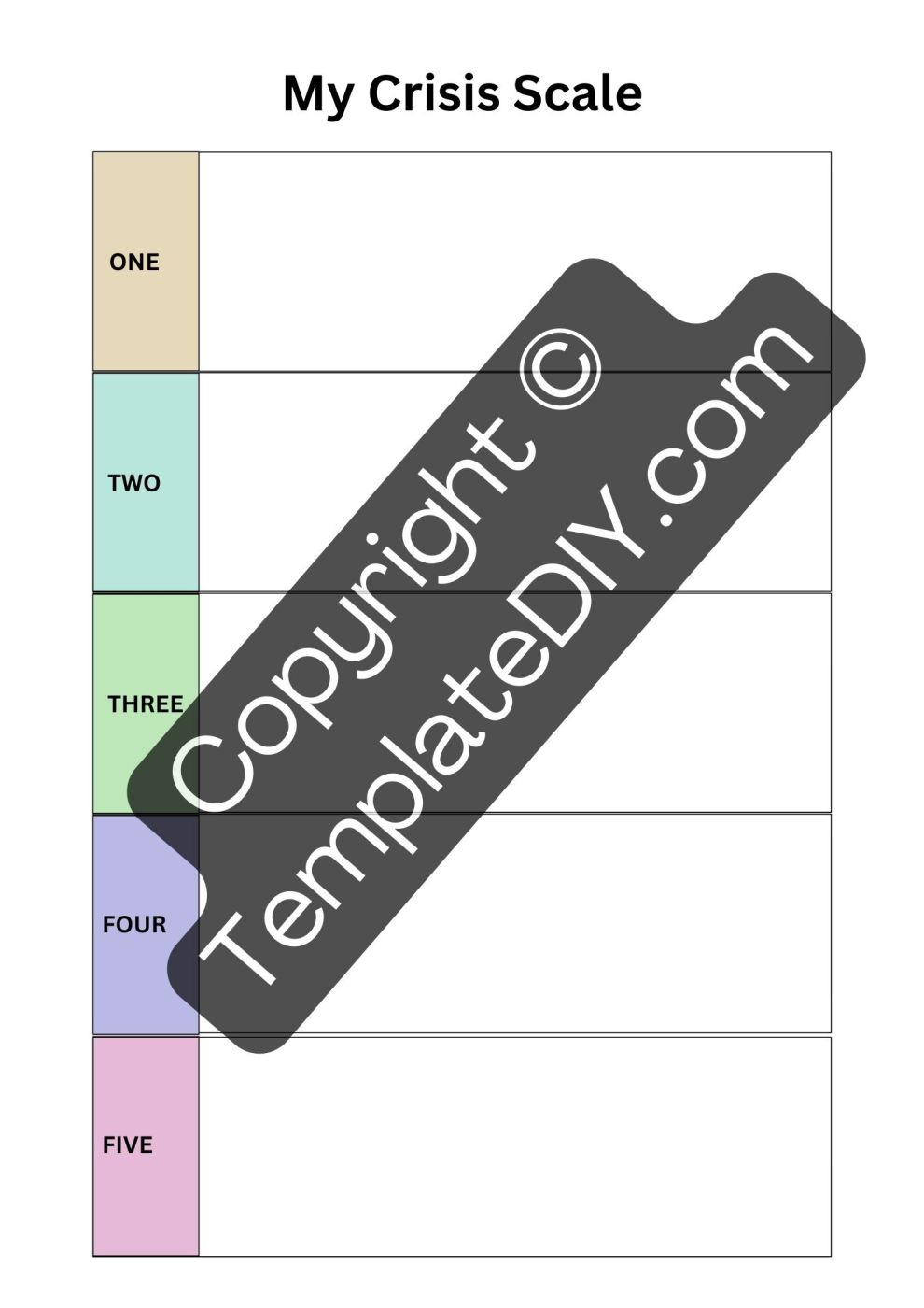 Printable Safety Plan Mental Health Template Pdf Word