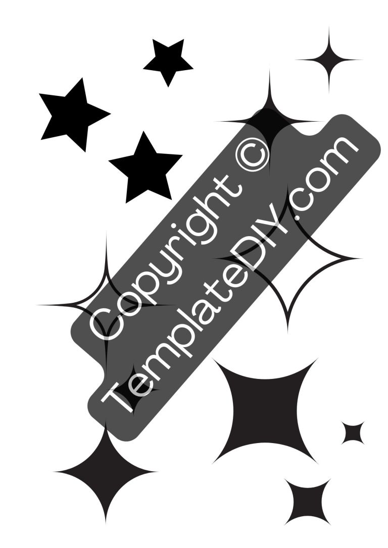 Star Clipart Printable Template PDF, Word [Editable]