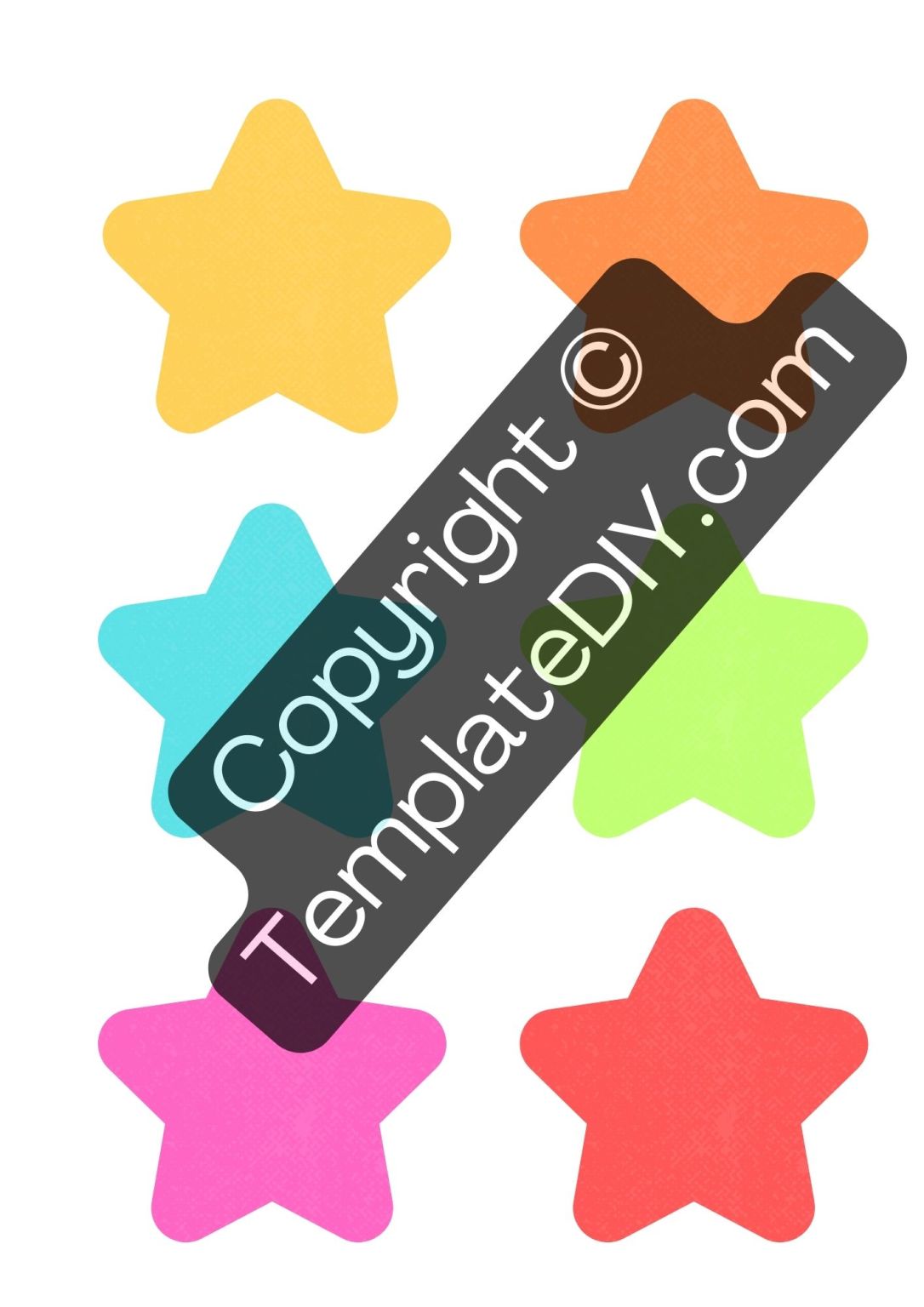 Star Clipart Printable Template PDF, Word [Editable]
