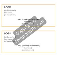 Mailing Label Template Printable PDF, Word [Editable]