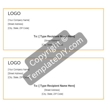 Mailing Label Template Printable PDF, Word [Editable]