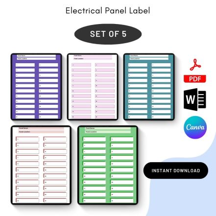 Mailing Label Template Printable PDF, Word [Editable]