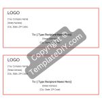 Mailing Label Template Printable PDF, Word [Editable]