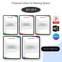 Proposal Letter for Renting Space Sample with Examples